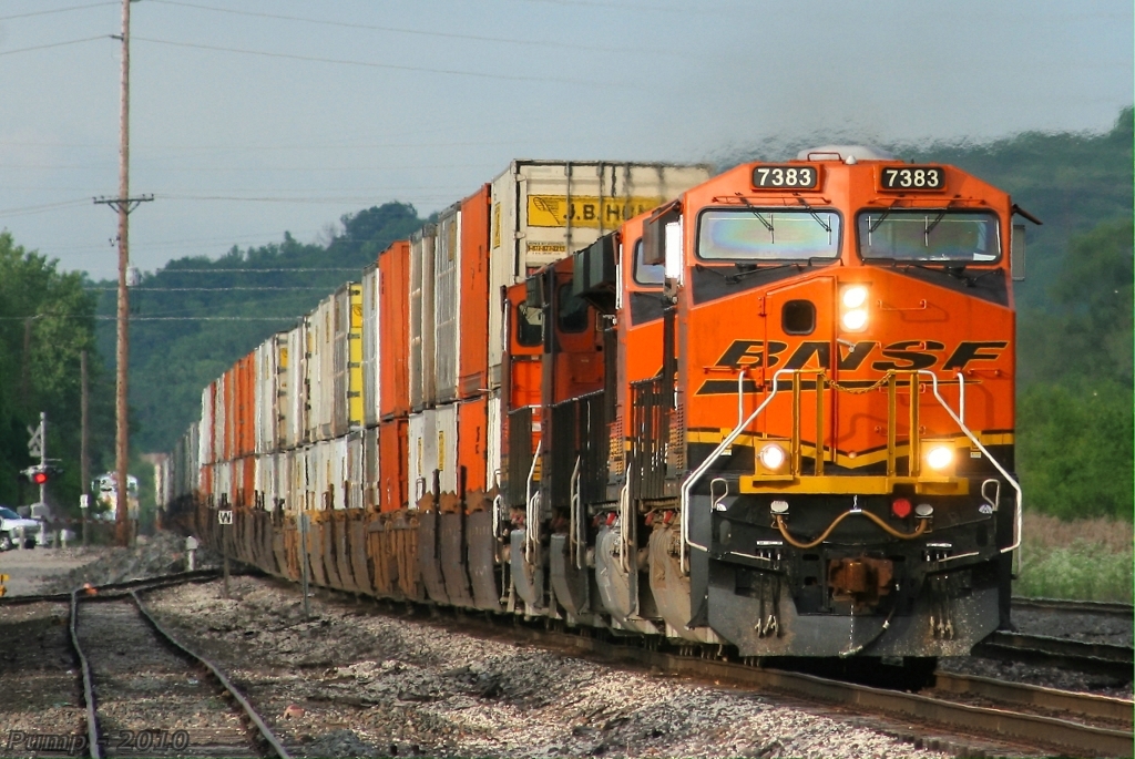 Westbound BNSF Intermodal Train